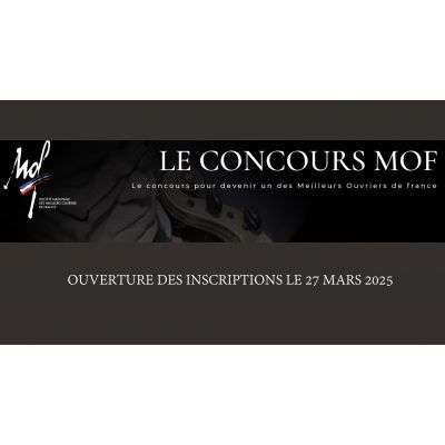 Ouverture des inscriptions au Concours MOF en Réfrigération